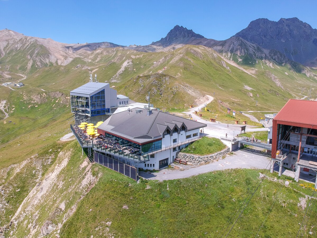 Geöffnete Seilbahnen im Sommer | Ischgl
