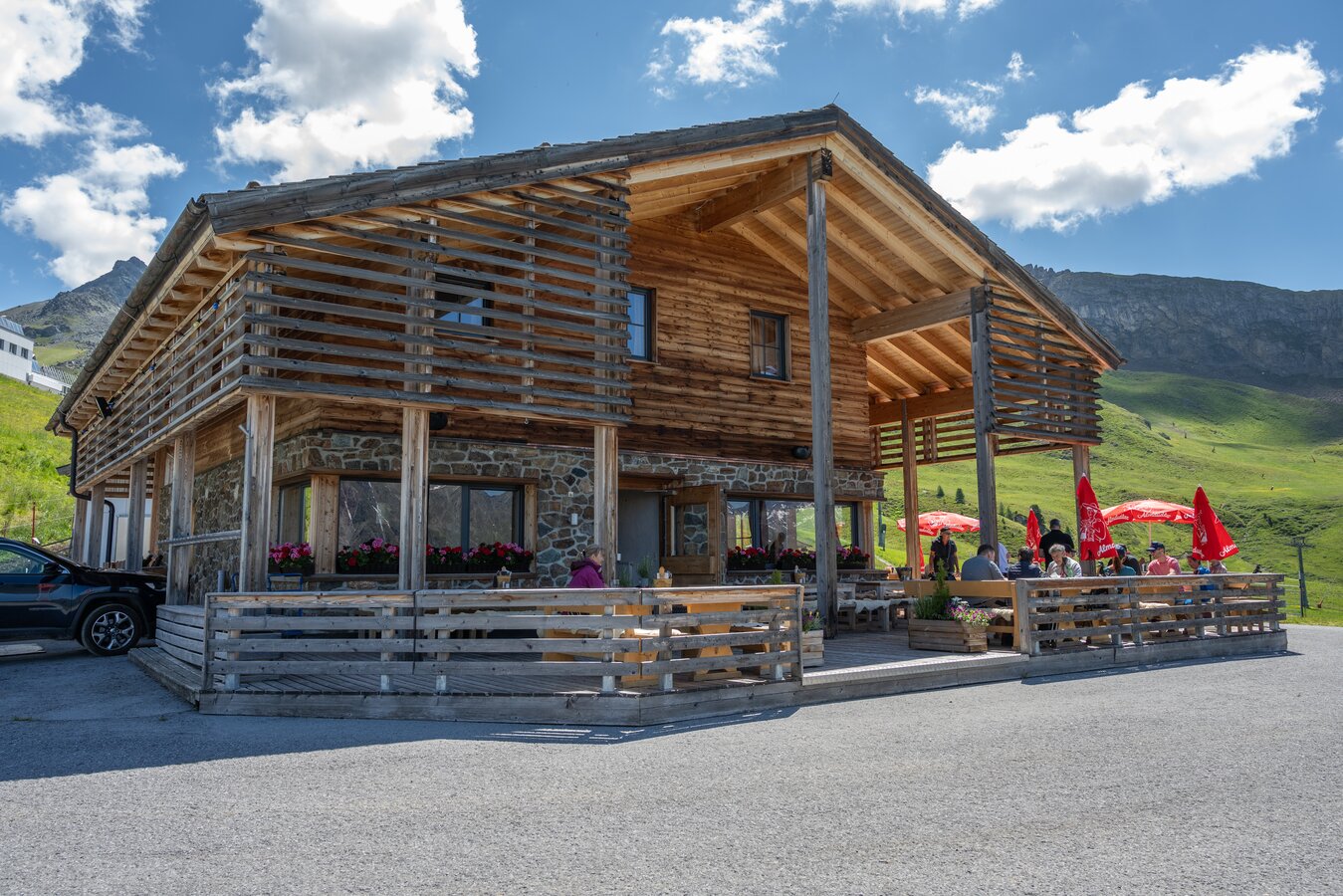 Geöffnete Seilbahnen im Sommer | Ischgl