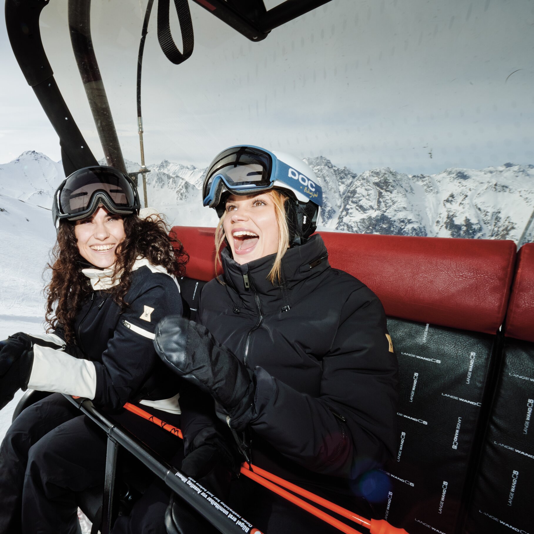 First skiing day in Ischgl