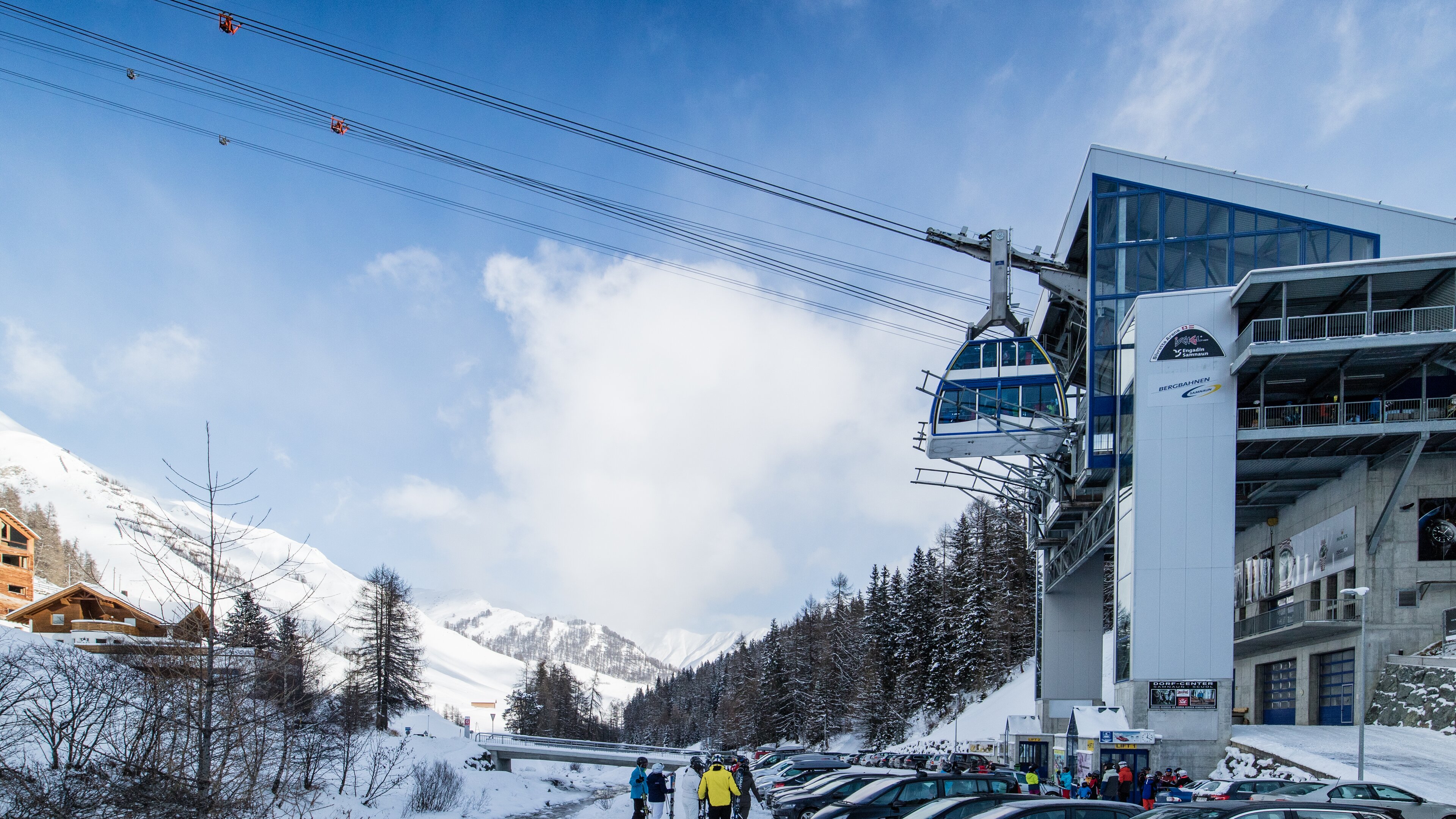Panorama-Seilbahn: die Twinliner Samnaun L1 | Ischgl