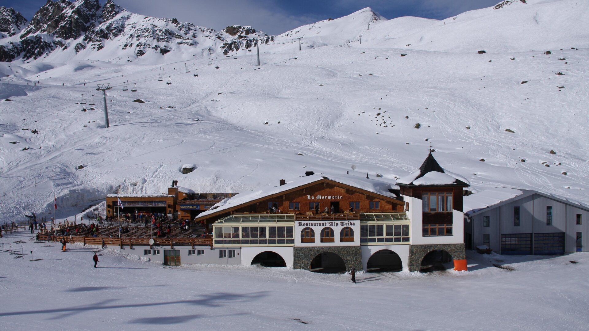 Alp Trida mountain restaurant